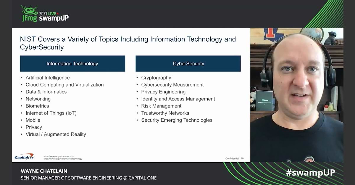 NIST Alignment with Artifactory | swampUP 2021 - JFrog